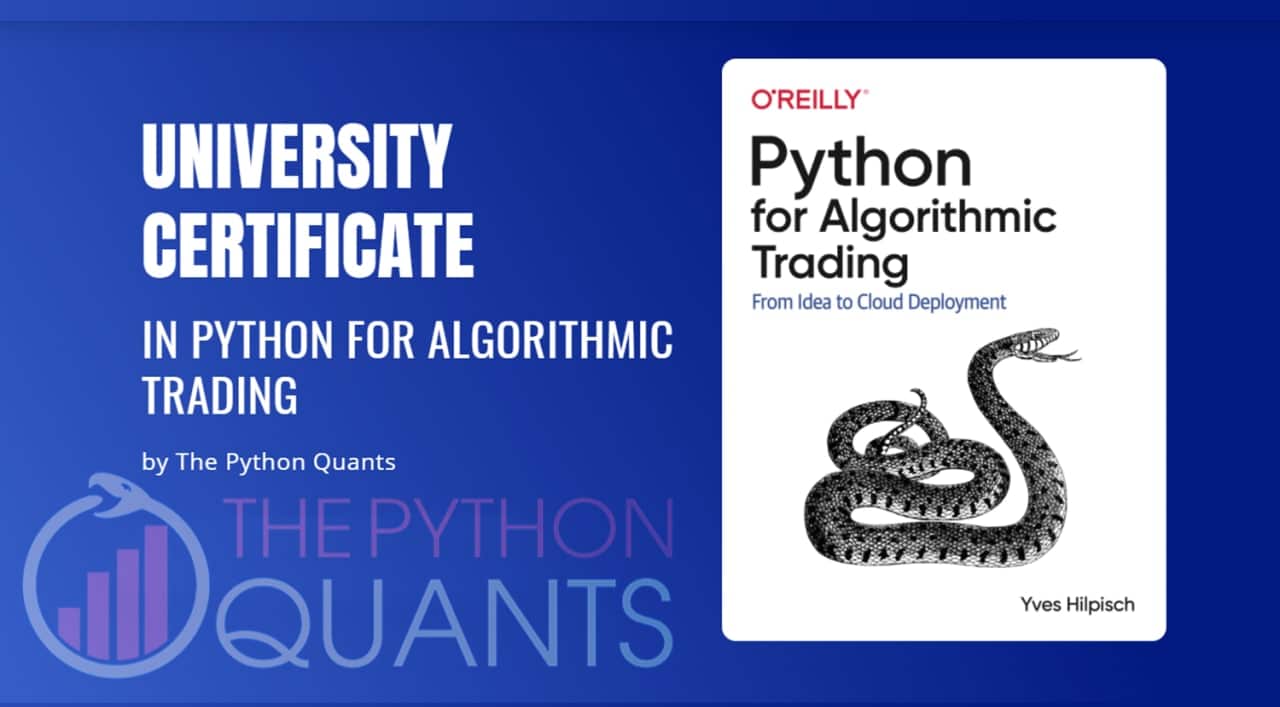 The Python Quants – Python For Algorithmic Trading - The Premium Course